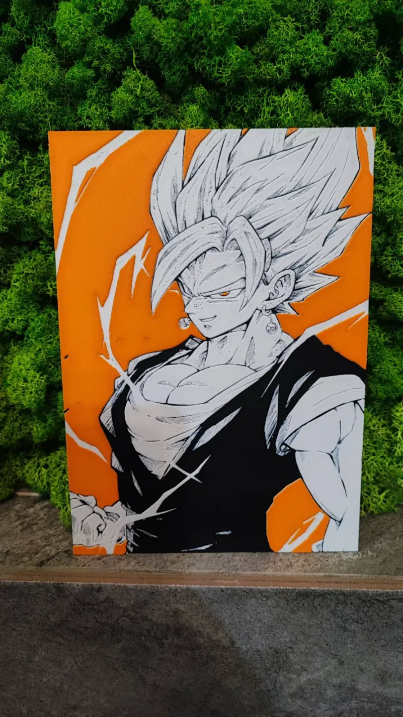 Vegito - Custom Background by Garuda3D - MakerWorld