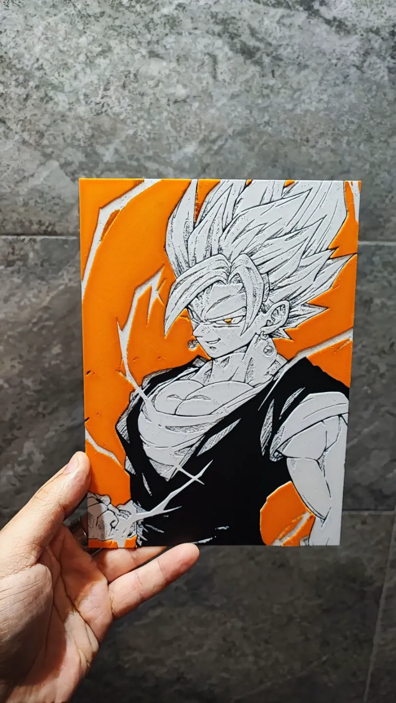 Vegito - Custom Background by Garuda3D - MakerWorld