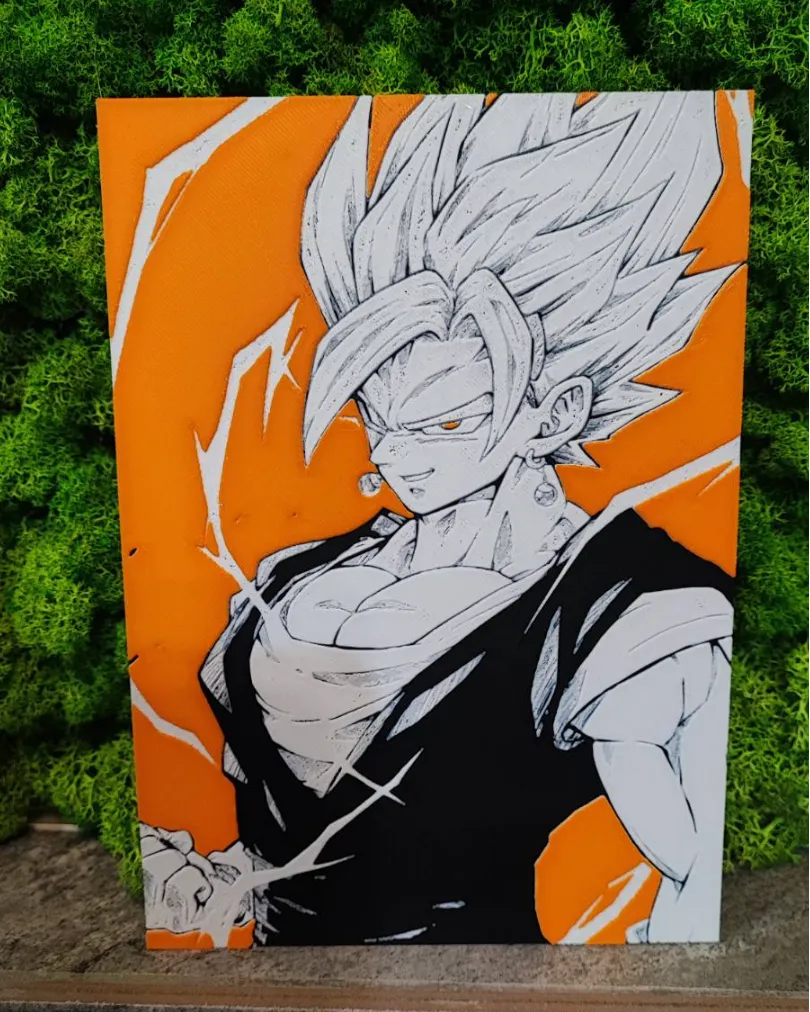 Vegito - Custom Background by Garuda3D - MakerWorld