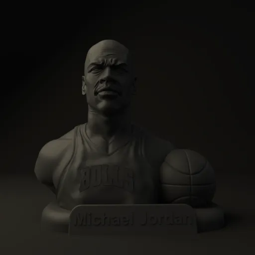 Michael Jordan - Free 3D Print Model - MakerWorld