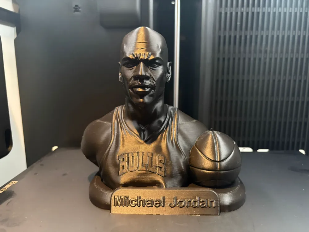 Michael Jordan - Free 3D Print Model - MakerWorld