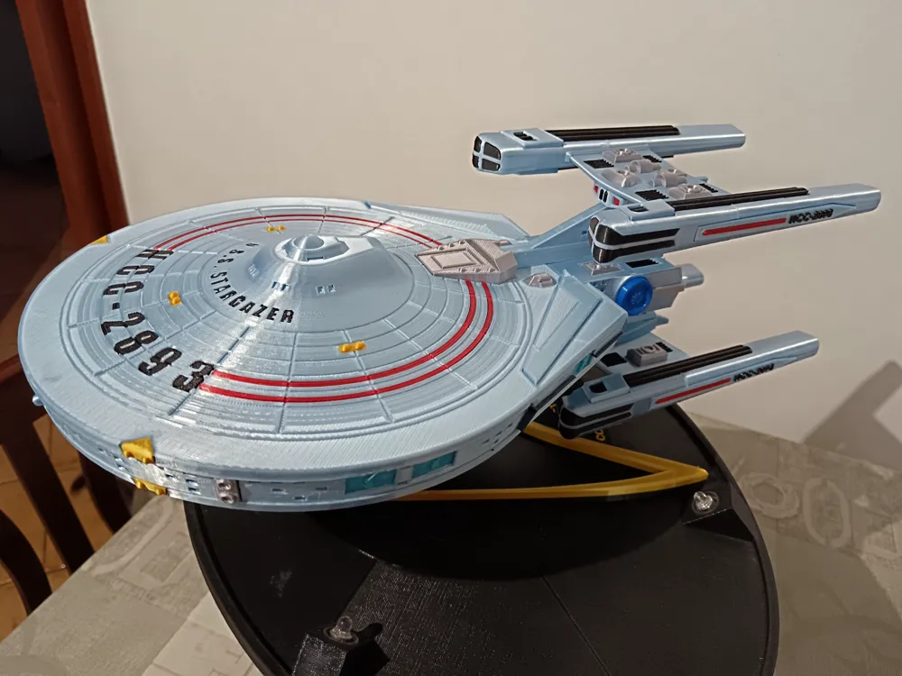 USS STARGAZER NCC-2893 by Cios85 MakerWorld: Download Free 3D Models