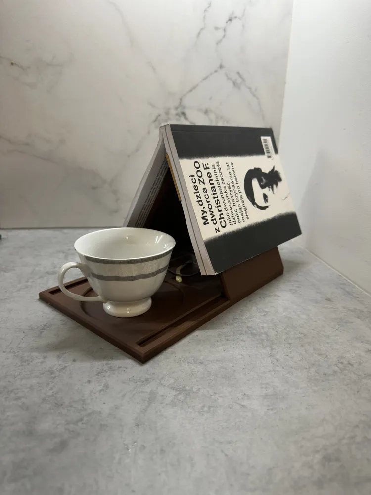 Book rest - Free 3D Print Model - MakerWorld
