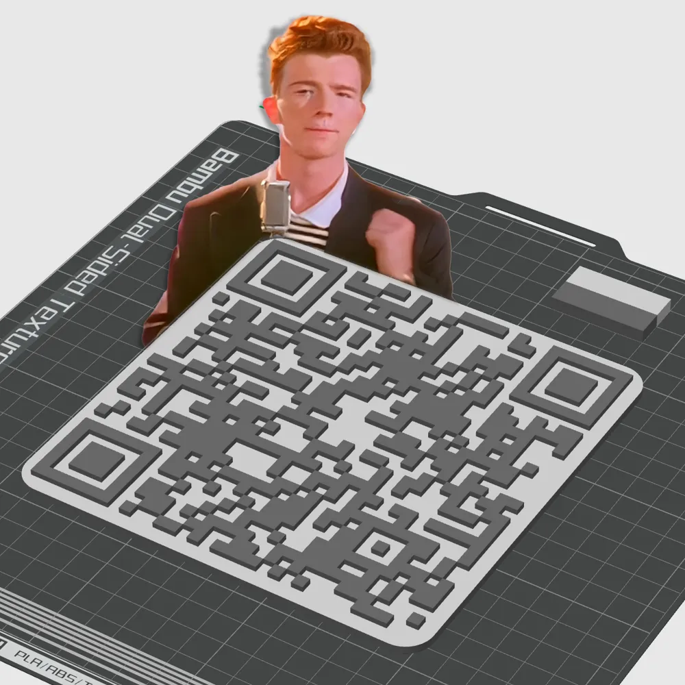 Rick Roll QR Code - UPDATED - No Ad, Autoplay, RTP by RobDrivesCars ...