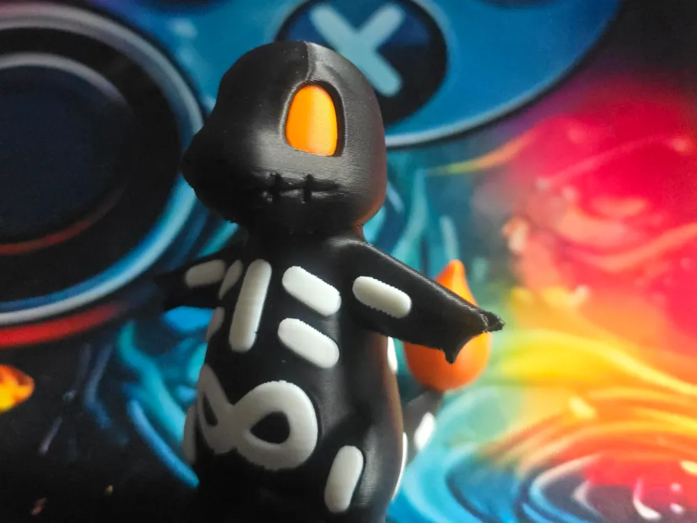 Halloween Charmander by Print Pulse Creations MakerWorld: Download Free 3D Models