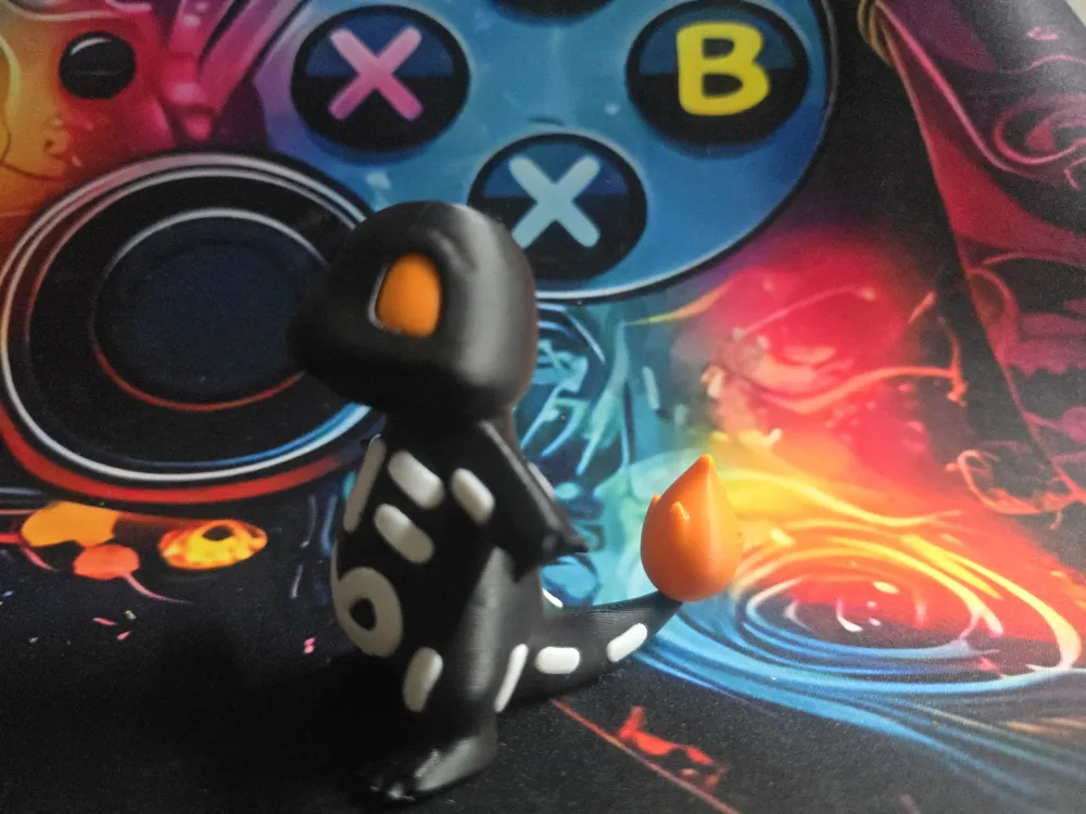 Halloween Charmander by Print Pulse Creations MakerWorld: Download Free 3D Models