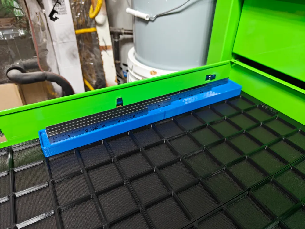 Mr. Pen Machinist Rulers 1x9 Gridfinity Holder by GroovyAlpaca - MakerWorld