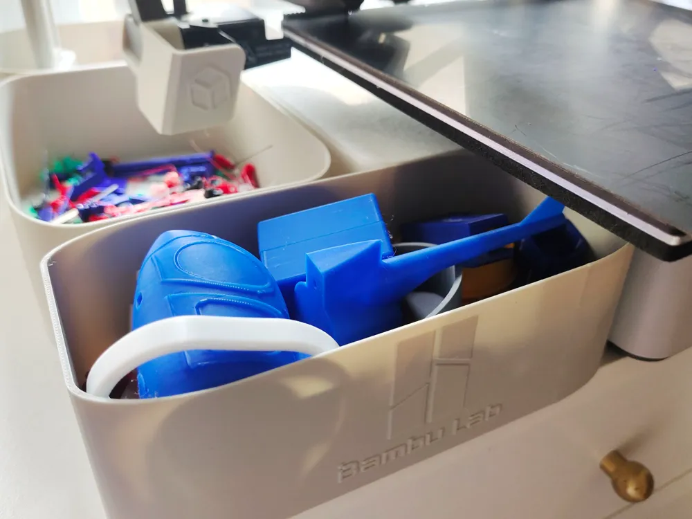 Bambu A1 mini Parts storage box/ purge bucket V1 Bin Poop BOX Remixed ...