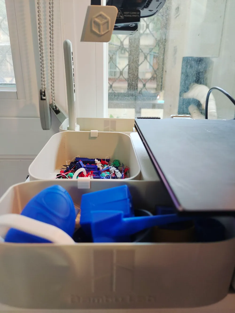 Bambu A1 mini Parts storage box/ purge bucket V1 Bin Poop BOX Remixed ...