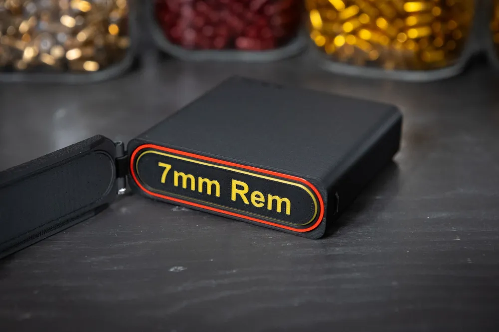 Carry case for 7mm REM Cartridge Clip - Free 3D Print Model - MakerWorld