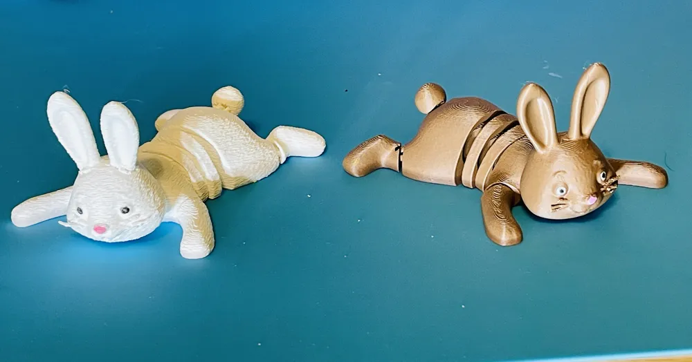 Articulated Pepe' The Floppy Bunny - Free 3D Print Model - MakerWorld