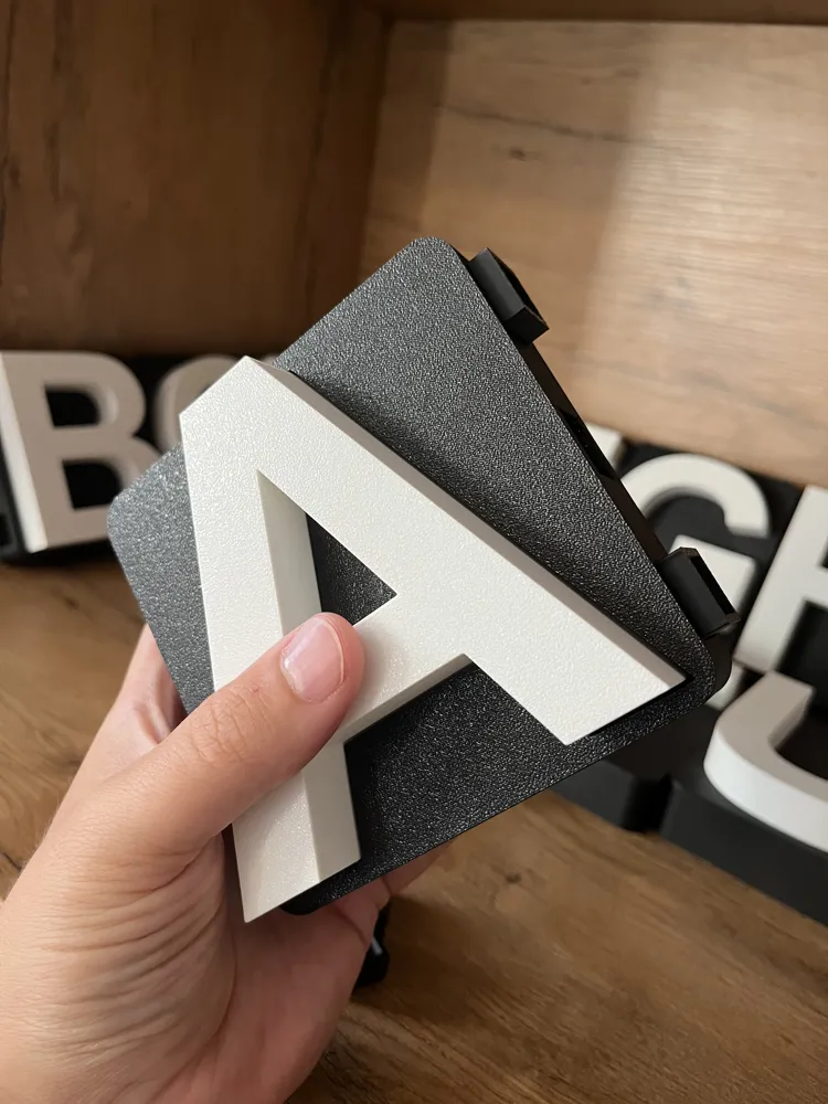 LED Logo #2026 – Part of the modular LED letters - Free 3D Print Model ...
