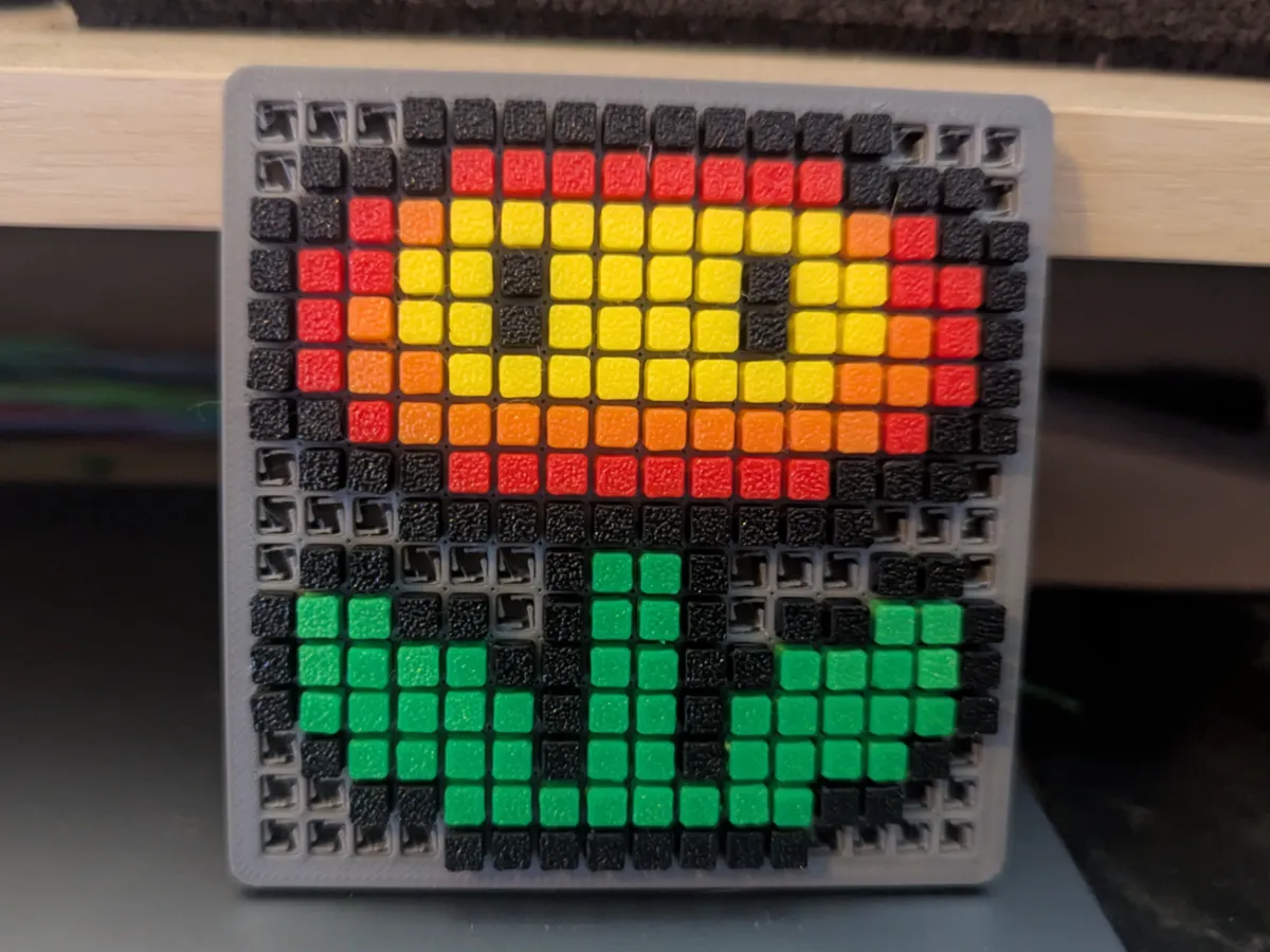 Feuerblume-Puzzle von Eric MakerWorld: Kostenlose 3D-Modelle herunterladen