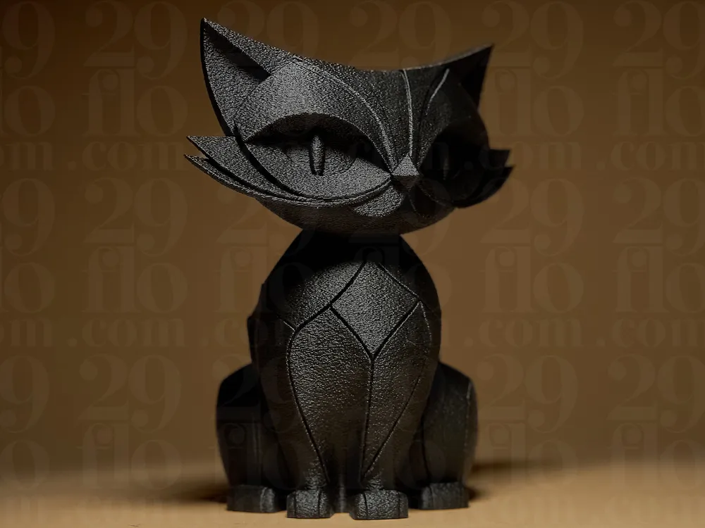Cat Figurine by 29FLO MakerWorld: Download Free 3D Models