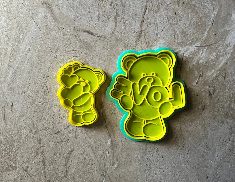 Bear Cookie Cutters by Cookie Cutter Rodriguez MakerWorld: Download ...