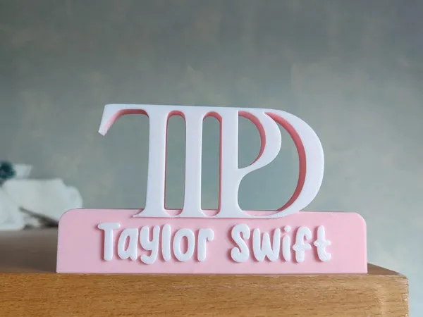 Logo Taylor Swift TTPD by Queenburger - MakerWorld