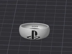 PlayStation Ring – 3D Printing STL File by ProdyP MakerWorld: Download ...
