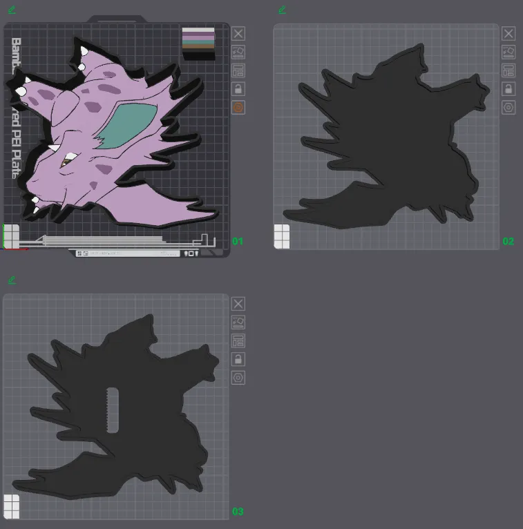 Pokemon - 0033 Nidorino LED Lamp by BeeTee 3D - MakerWorld