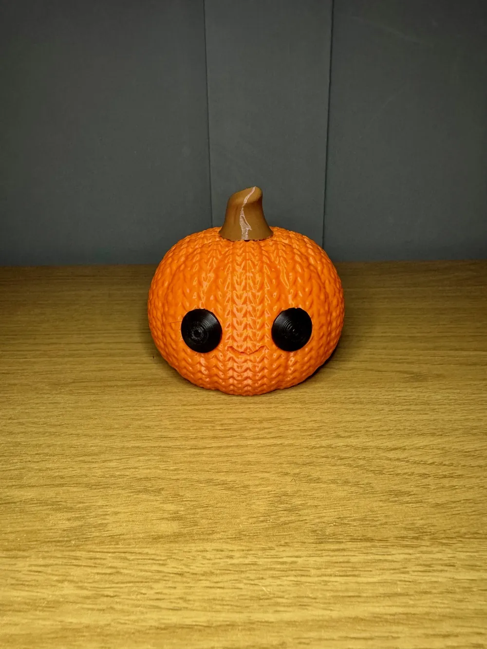 Cute Knitted Pumpkin - NO AMS Needed by SM3y MakerWorld: Download Free ...