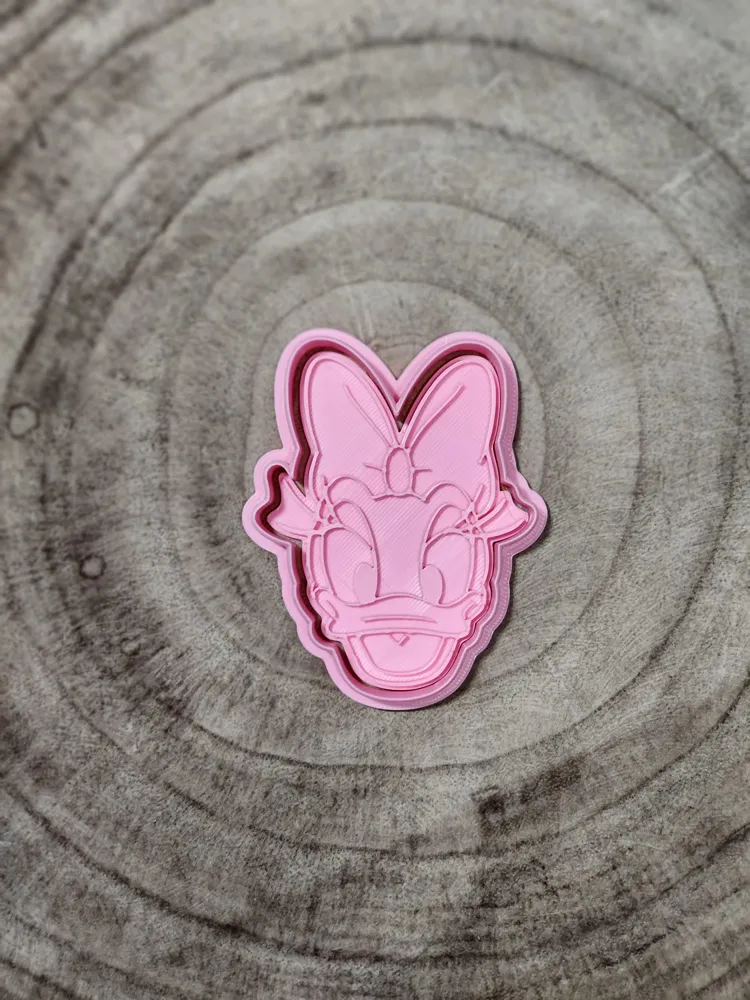 Cookie Cutter – Daisy Duck - Free 3D Print Model - MakerWorld