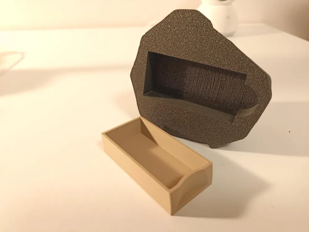 Secret Key Box Like a Stone - Free 3D Print Model - MakerWorld
