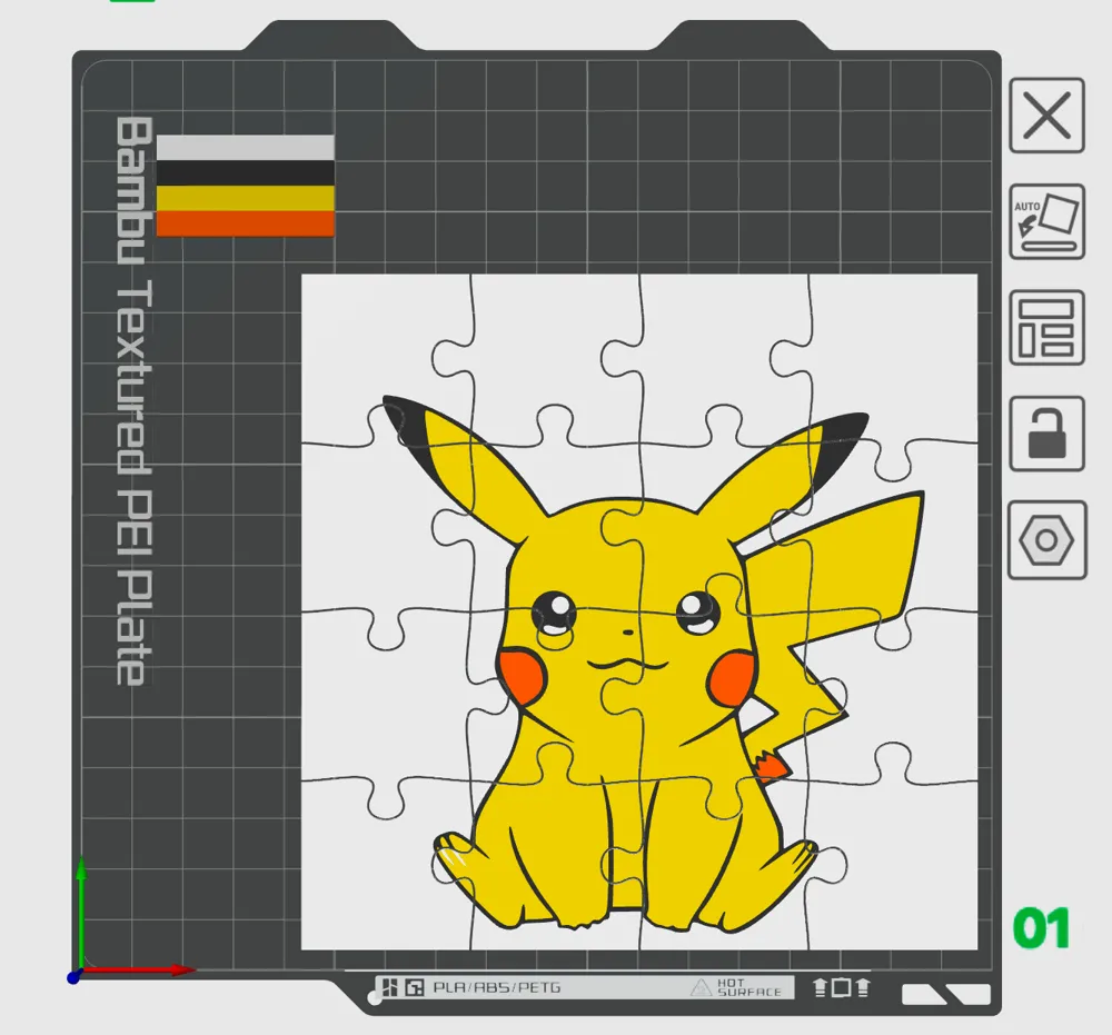 Pikachu Puzzle Pokemon gift child by B-Engineer - MakerWorld