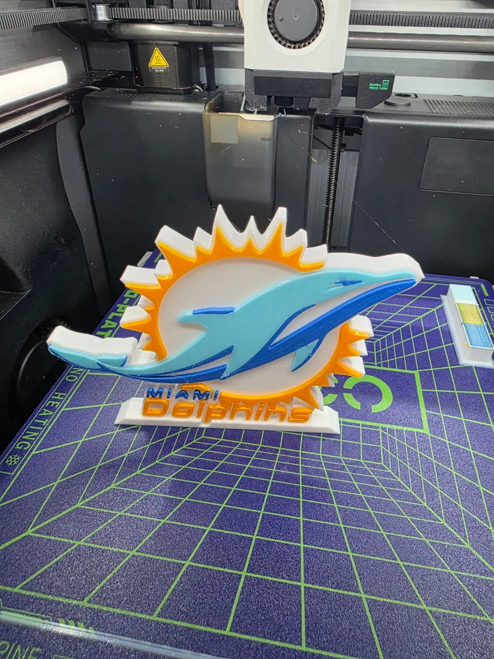 Miami Dolphins Table Stand by 5kyrunn3r MakerWorld: Download Free 3D Models