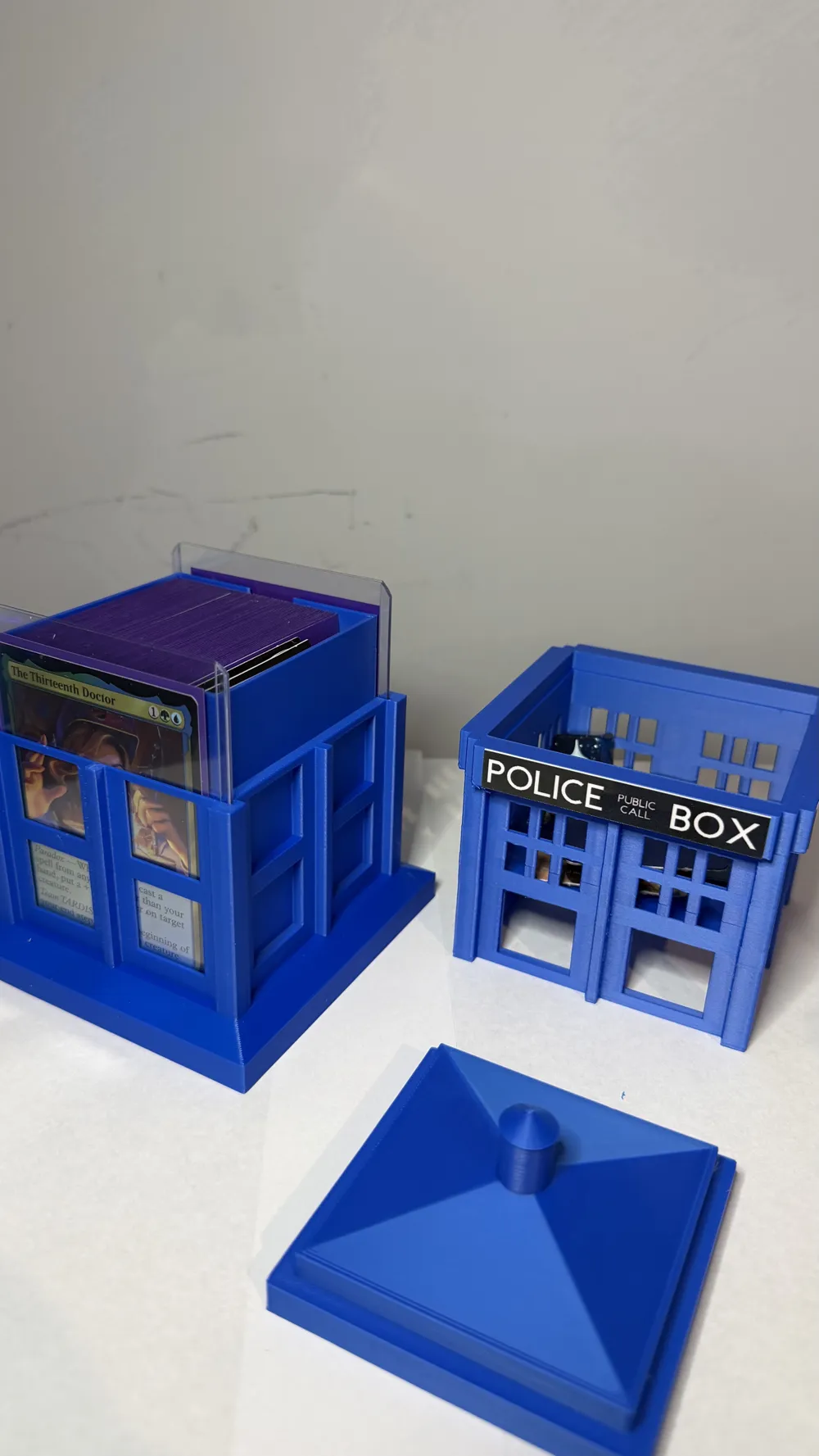 TARDIS Commander Deck Box - Free 3D Print Model - MakerWorld