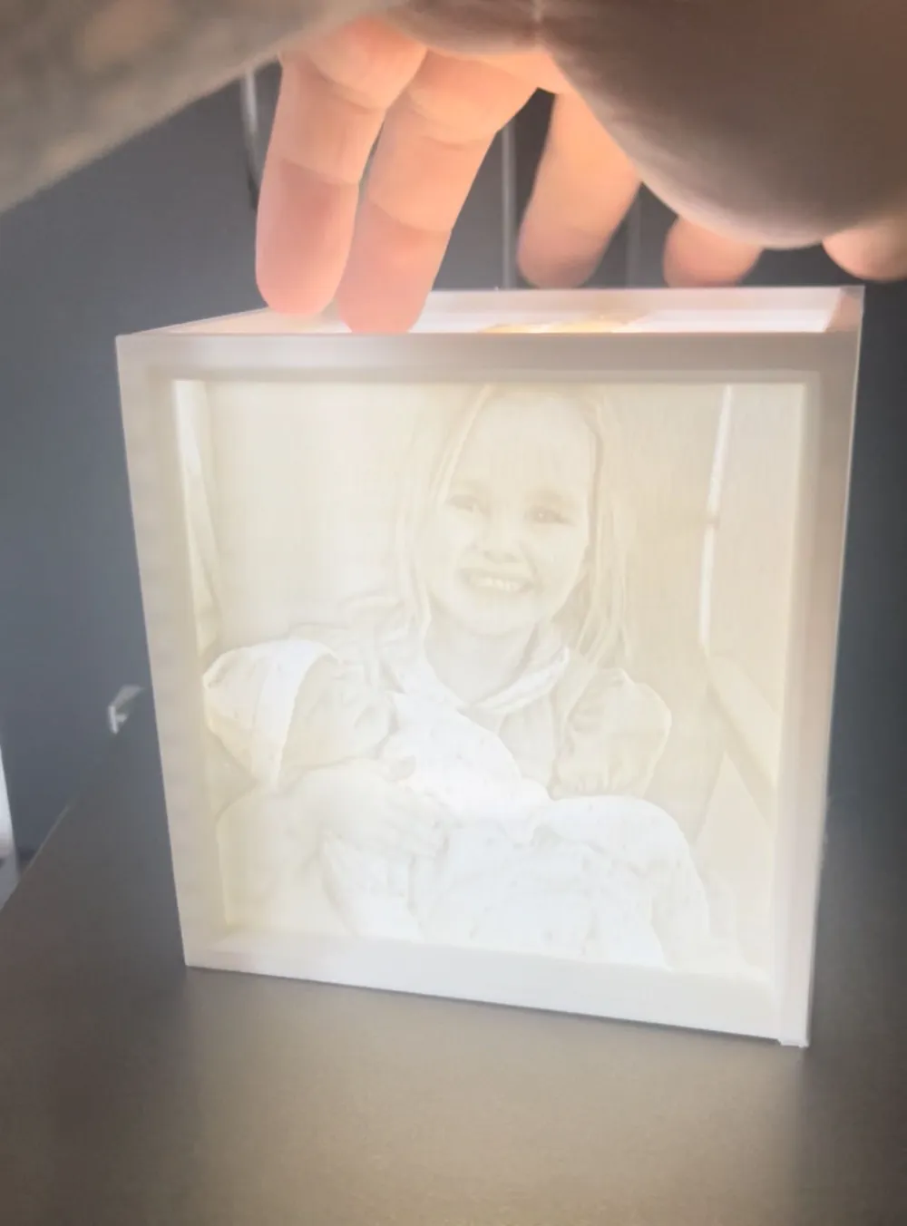 harley quinn lithophane light box by Fatalchaos25 - MakerWorld