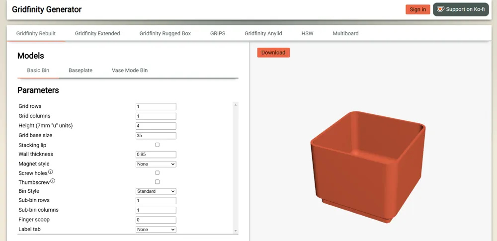 Target Book Box Gridfinity - Free 3D Print Model - MakerWorld