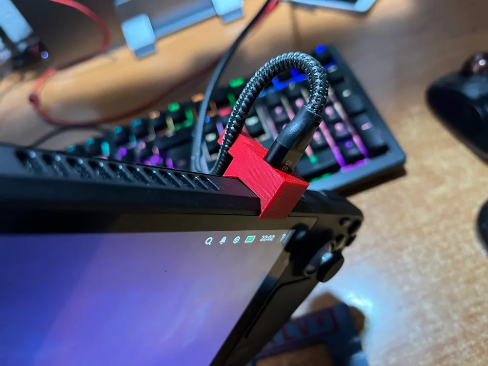 Steam Deck USB-C Port Strain Relief - Free 3D Print Model - MakerWorld