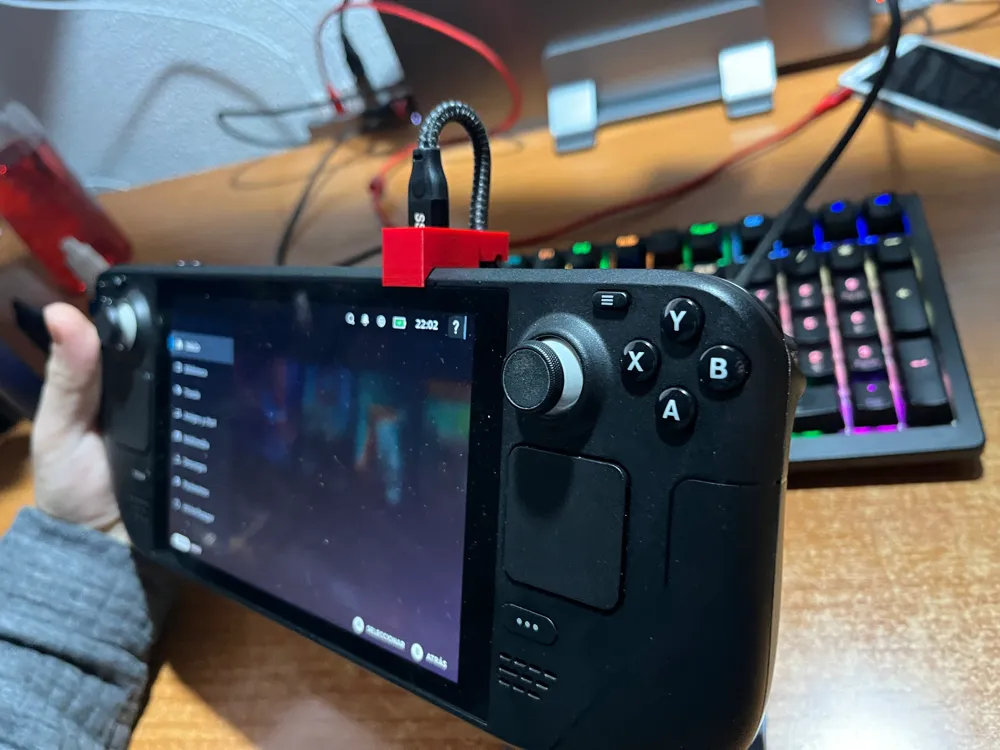 Steam Deck USB-C Port Strain Relief - Free 3D Print Model - MakerWorld