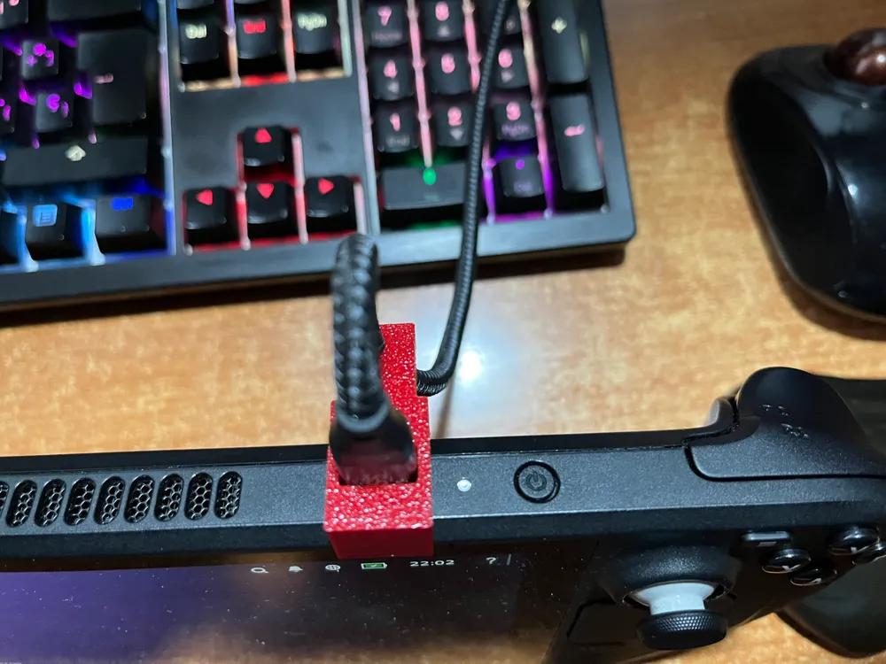 Steam Deck USB-C Port Strain Relief - Free 3D Print Model - MakerWorld