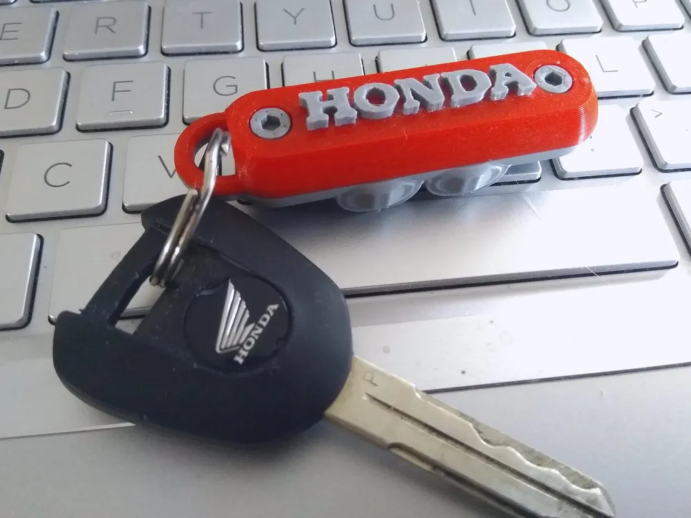 Motorcycle Key Ring by Bootjevaarder - MakerWorld