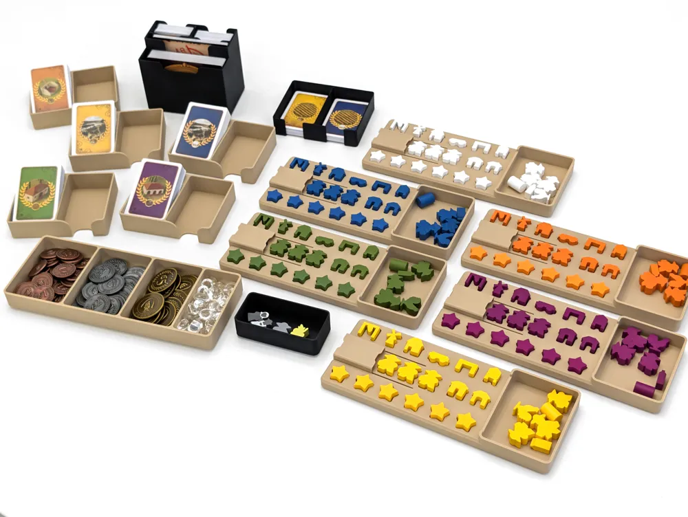 Viticulture + Tuscany - Organizer Insert - Free 3D Print Model - MakerWorld
