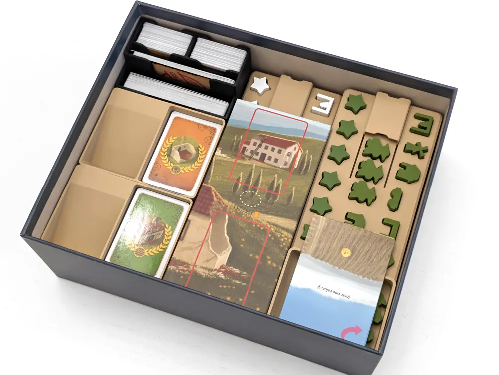 Viticulture + Tuscany - Organizer Insert - Free 3D Print Model - MakerWorld