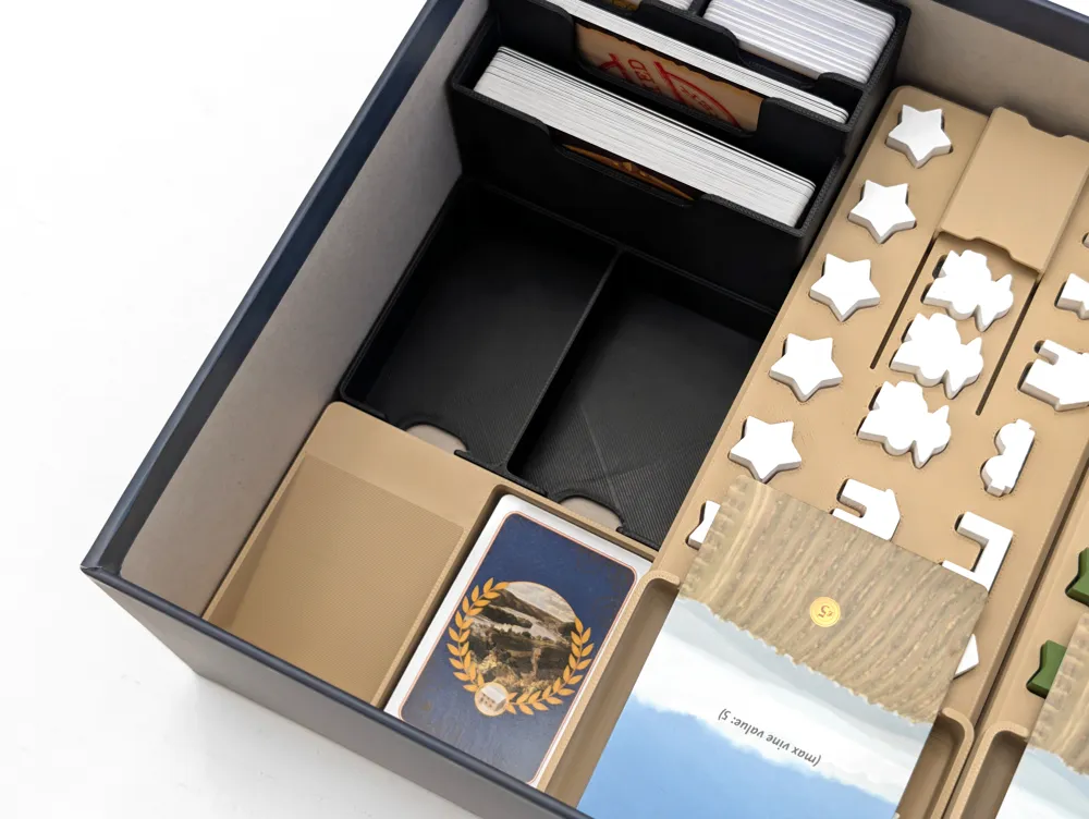 Viticulture + Tuscany - Organizer Insert - Free 3D Print Model - MakerWorld