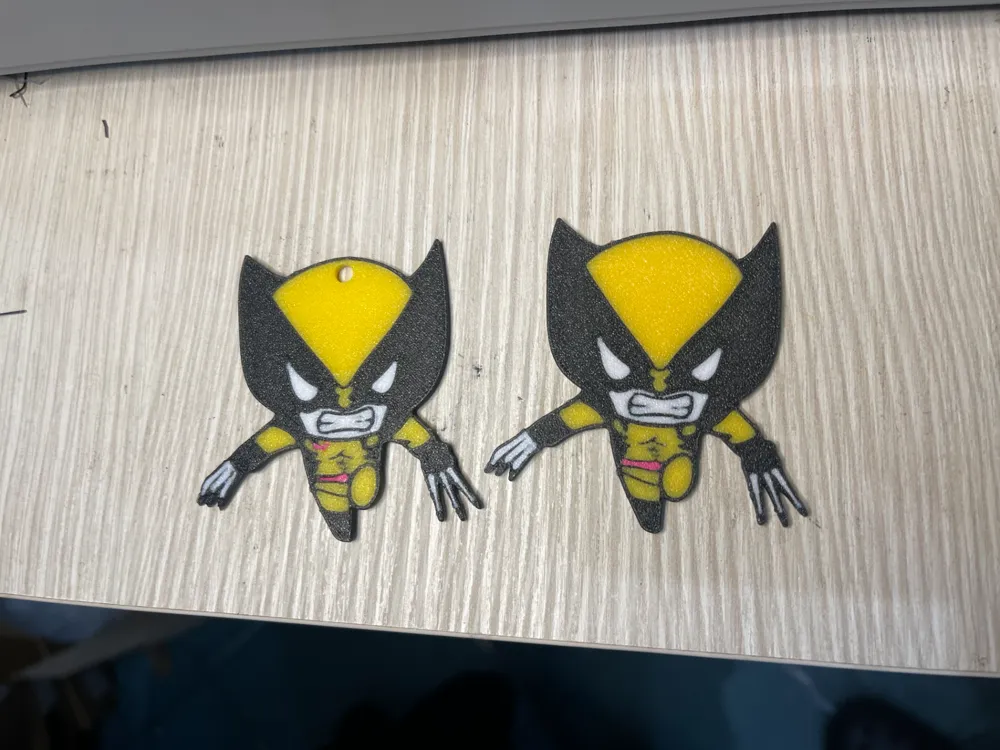 Wolverine baby keychain 2d art by Tala16 - MakerWorld
