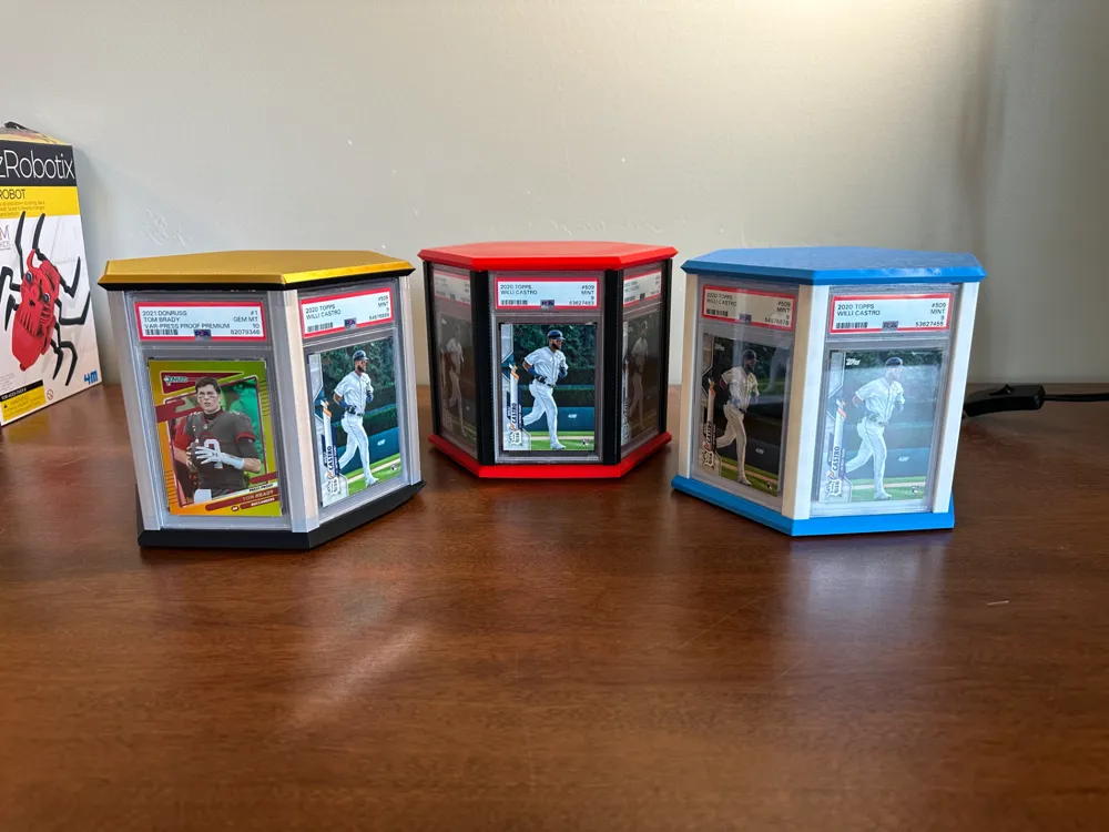 Rotating Card Display by wuboo MakerWorld: Download Free 3D Models