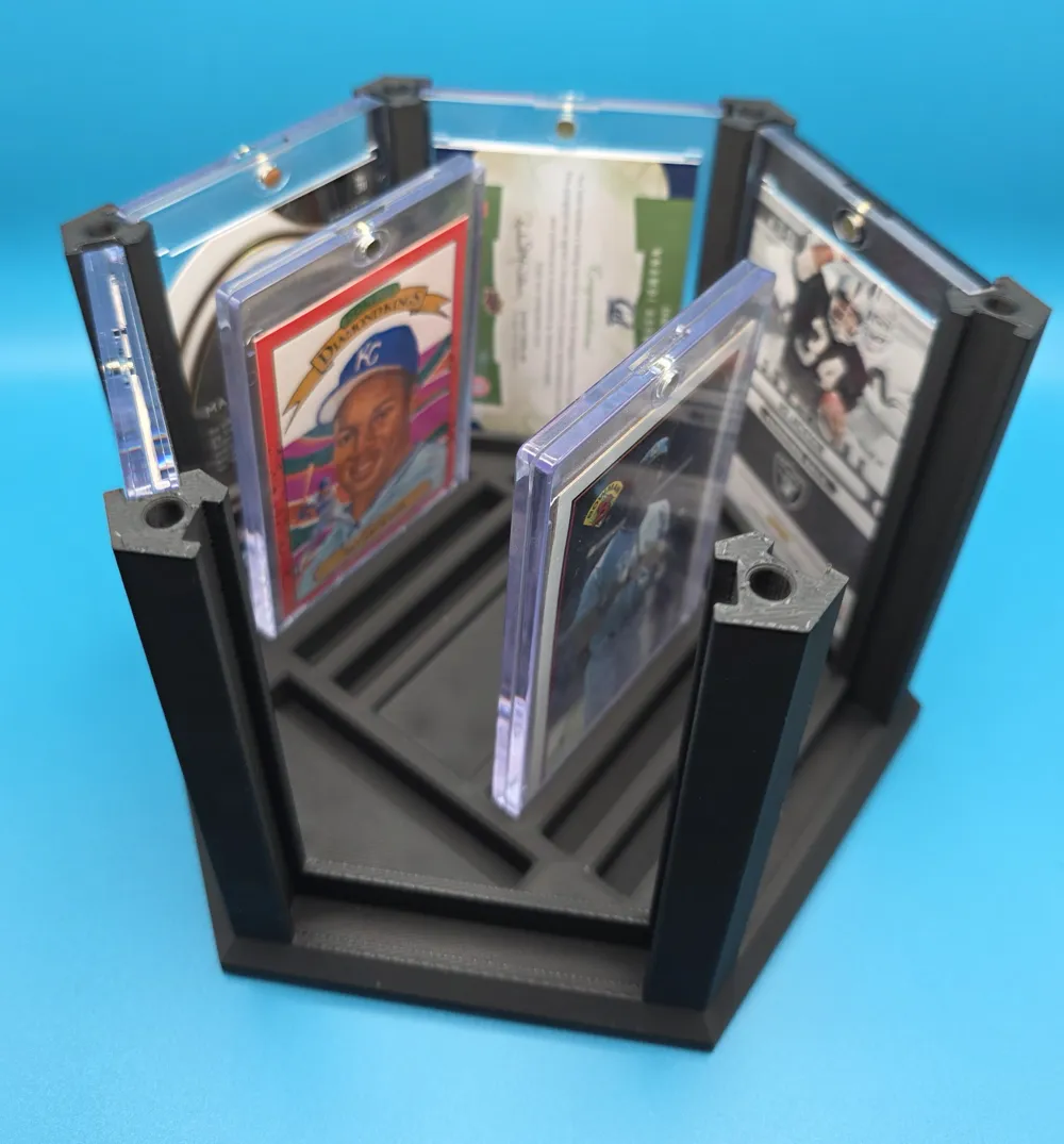 Rotating Card Display - Free 3D Print Model - MakerWorld