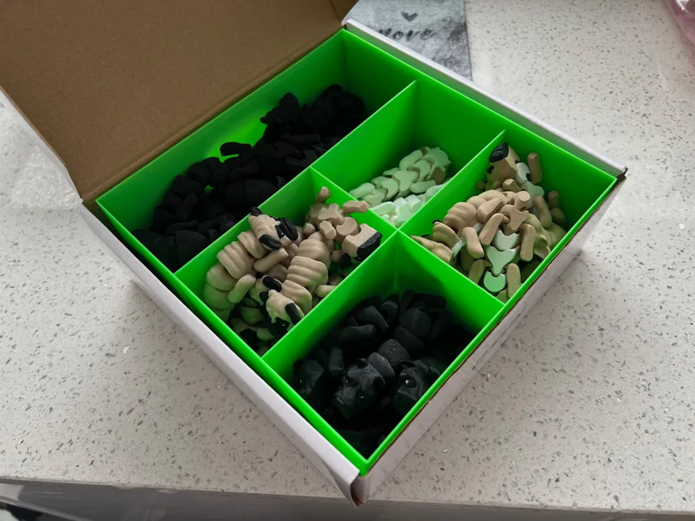 Filament Box Divider and Mini Display Box/Bin (5) - Free 3D Print Model ...