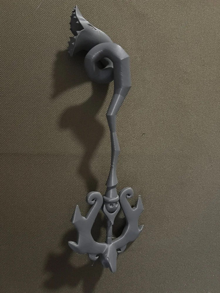 Miniature Decisive Pumpkin Keyblade - Free 3D Print Model - MakerWorld