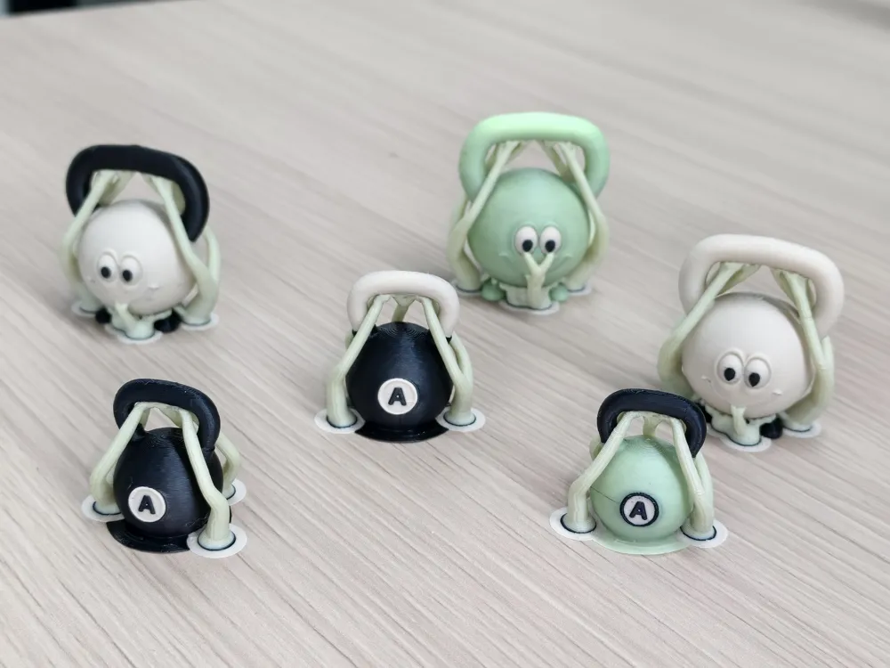 Kettlebell-Anhänger, Schlüsselanhänger – Kostenloses 3D-Druckmodell ...