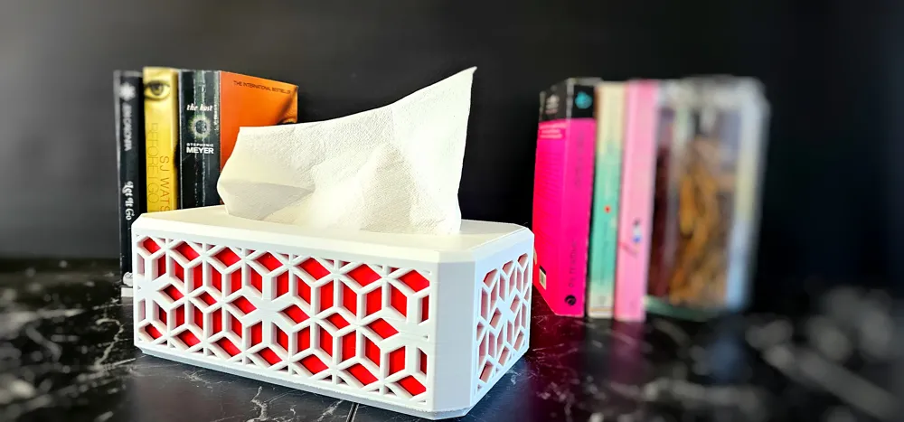Kumiko Tissue Box Dispenser by Lilith3dPrint MakerWorld: Download Free ...