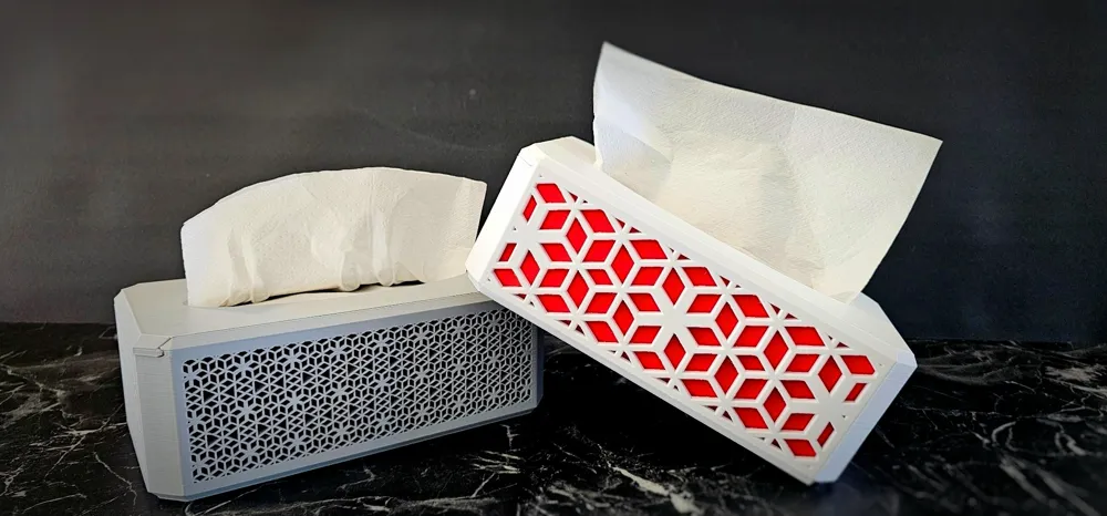 Kumiko Tissue Box Dispenser by Lilith3dPrint MakerWorld: Download Free ...