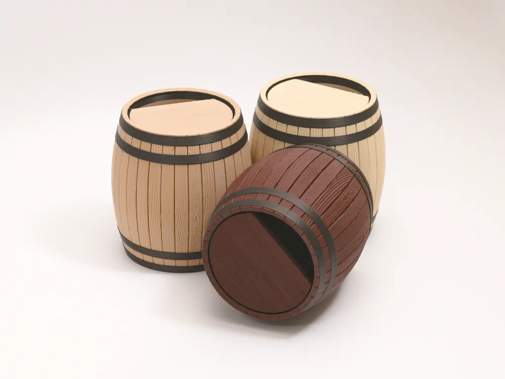 Barrel Drawer by 9percent - MakerWorld