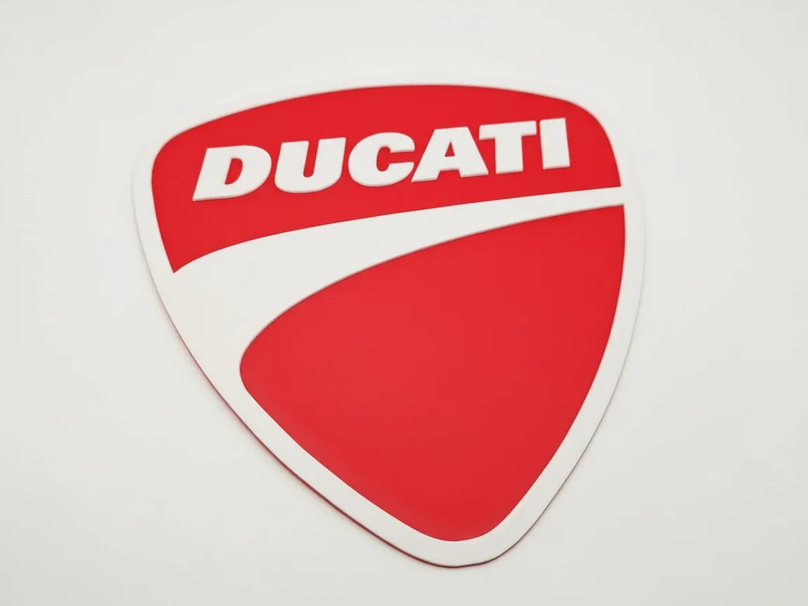 3D printable Ducati logo wall - Free 3D Print Model - MakerWorld