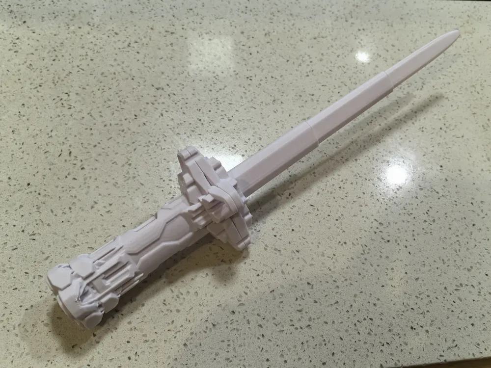 Mech Sword 17 【Project: Time】 mini retractable sword 25 - Free 3D Print ...