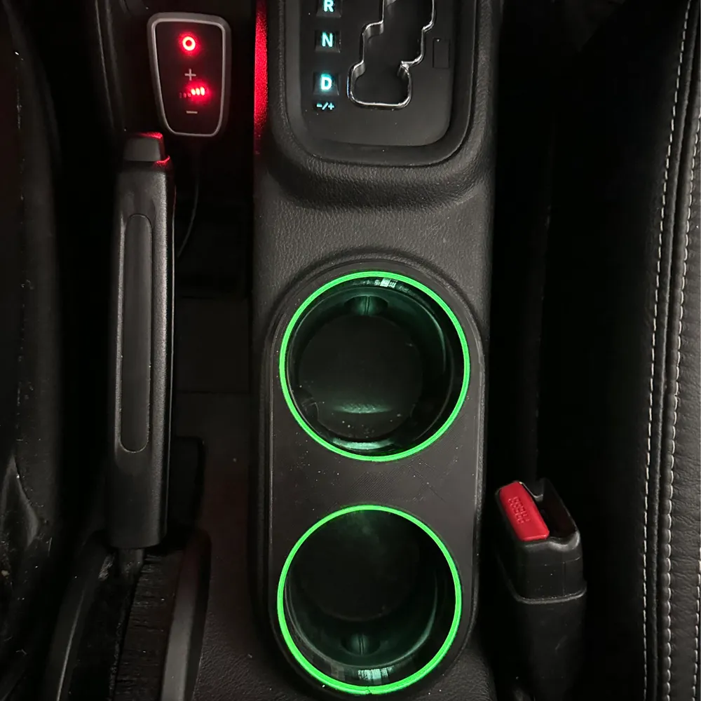 Jeep Wrangler JK Illuminated Cup Holder - Free 3D Print Model - MakerWorld