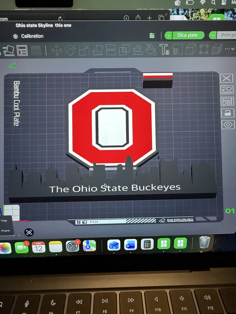 Die Skyline von Ohio State – Kostenloses 3D-Druckmodell – MakerWorld